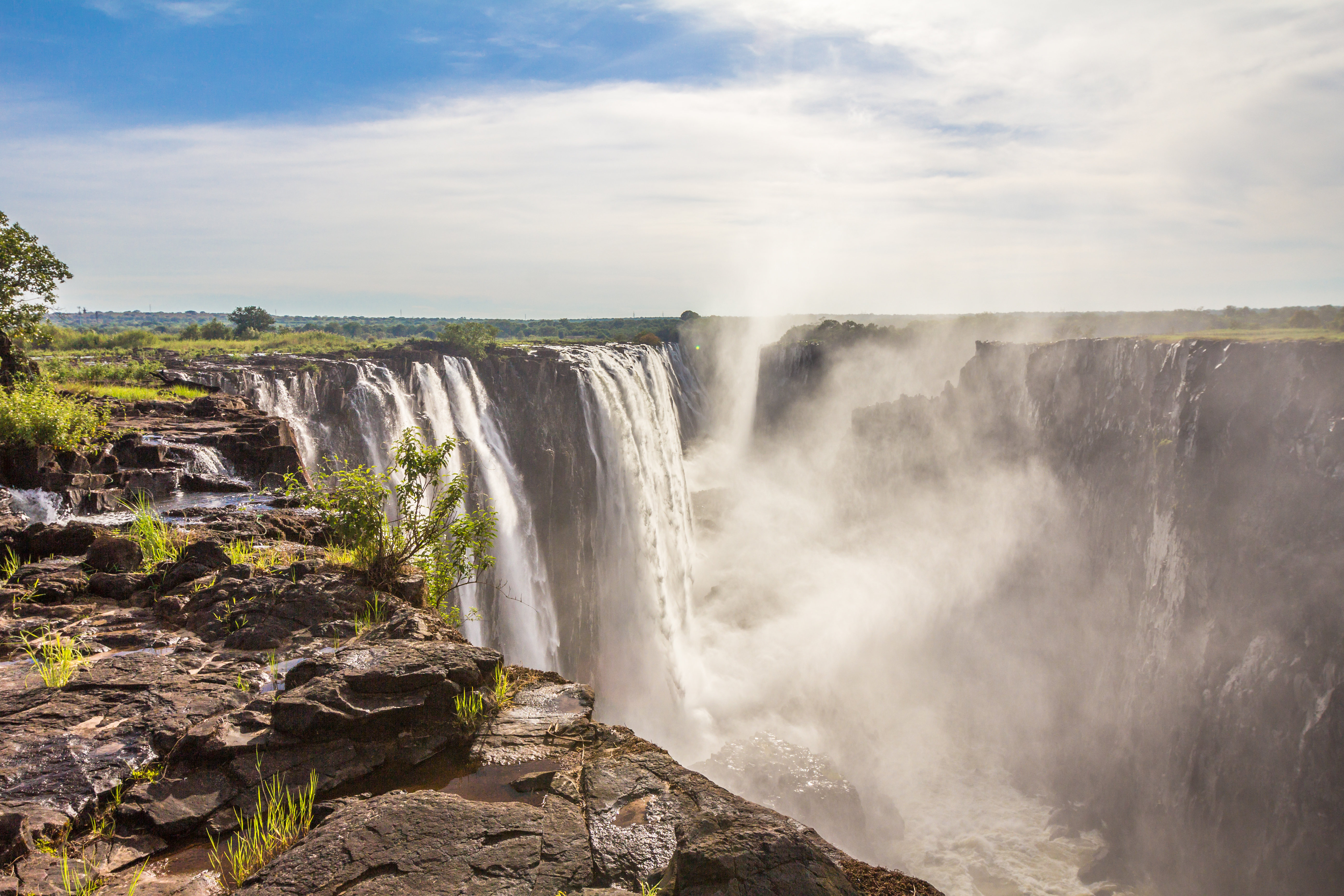 Millwood Pines Victoria Falls by Pocholocalapre - Wrapped Canvas ...