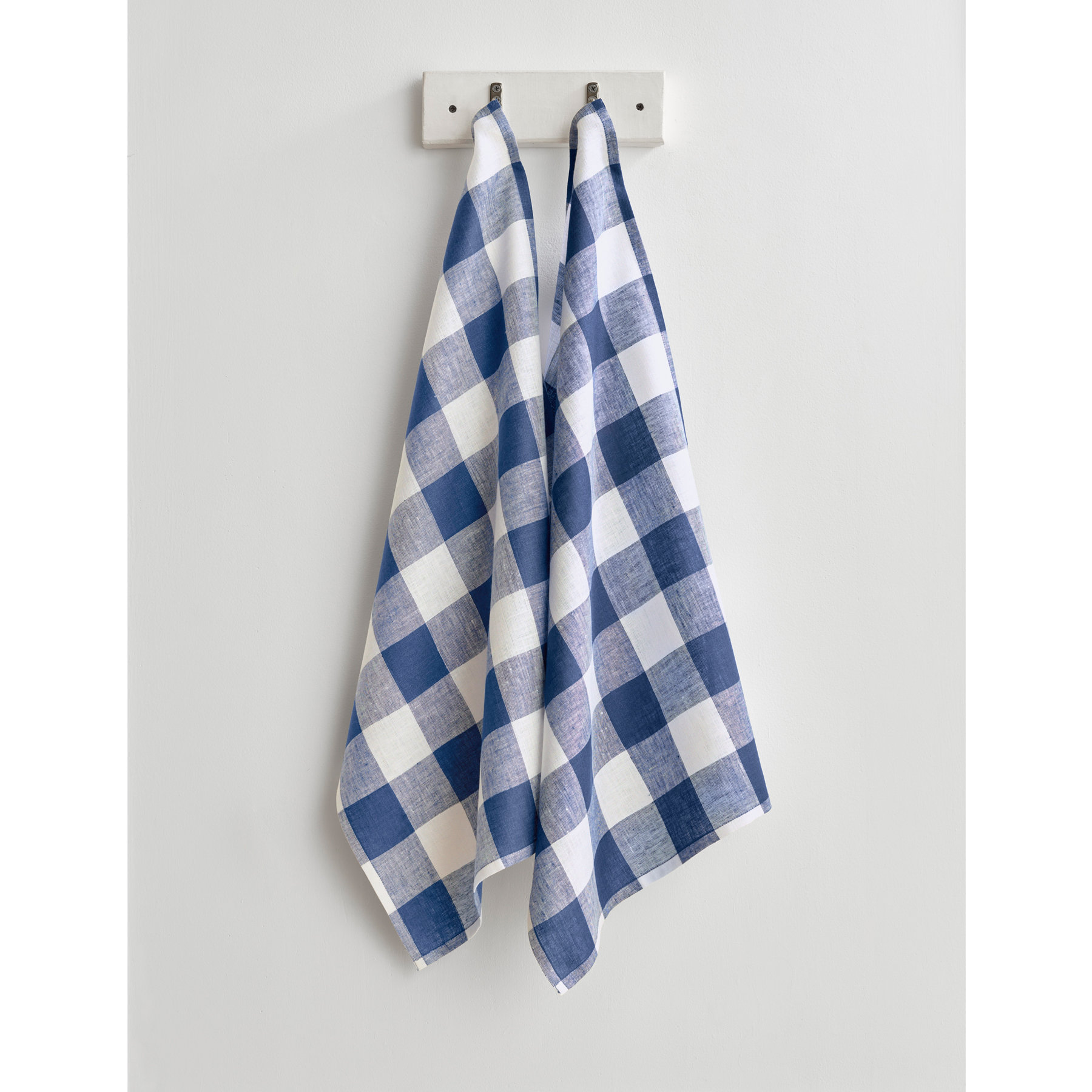 Solino Home Buffalo Checks - 100% Pure Linen Kitchen Towel | Wayfair