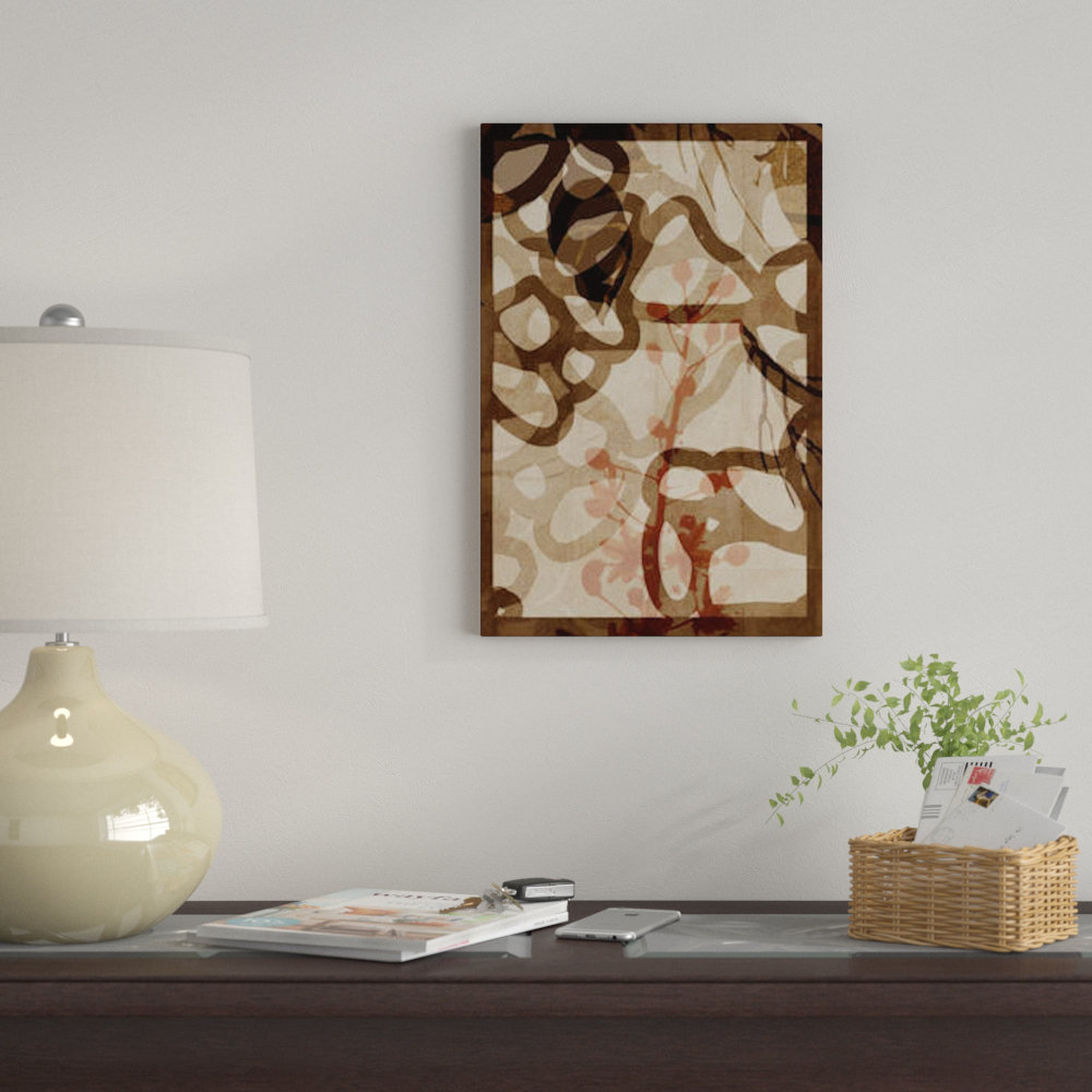 East Urban Home 'Bedrock' Graphic Art Print on Canvas | Wayfair