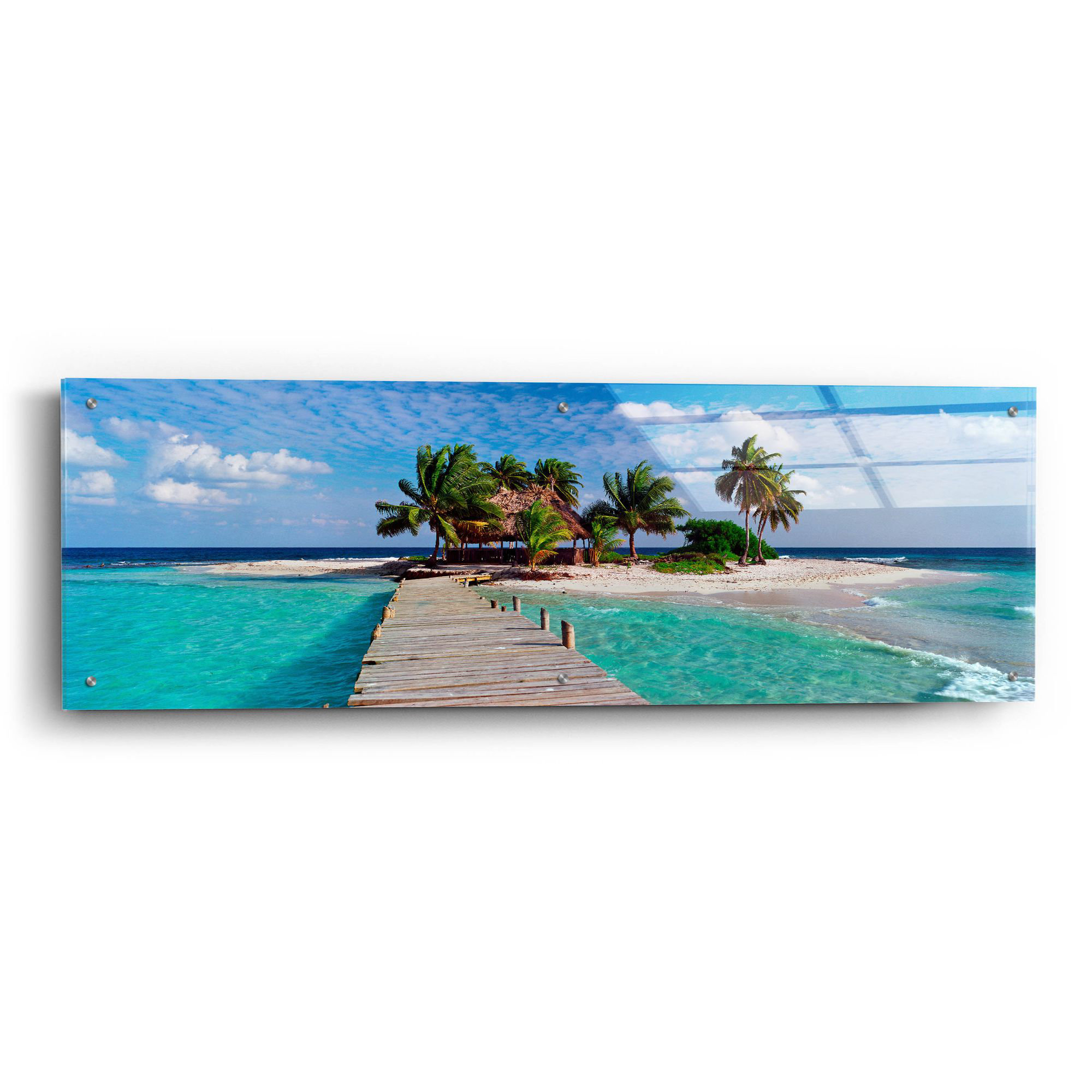 Dovecove 'Island Life' By Jack Reed, Acrylic Glass Wall Art, "X" | Wayfair