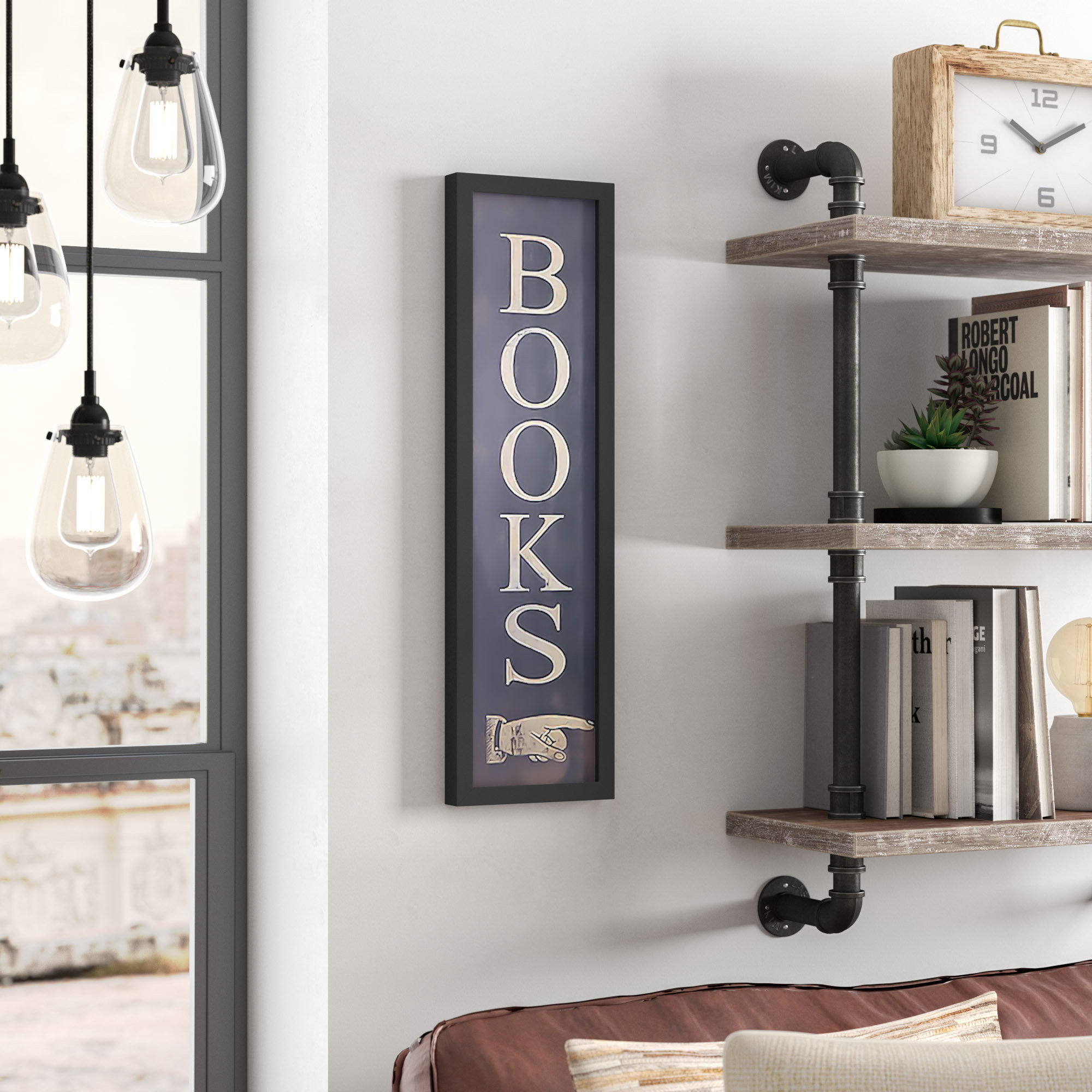 Williston Forge 'Books' Framed Textual Art & Reviews - Wayfair Canada