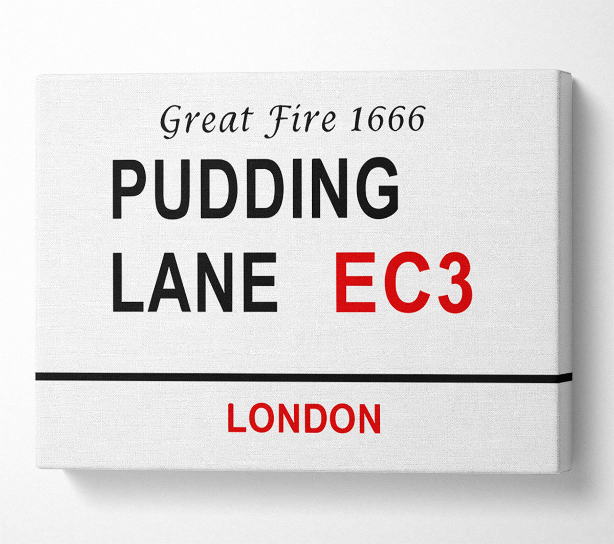 Happy Larry Pudding Lane Signs - Wrapped Canvas Art Prints | Wayfair.co.uk