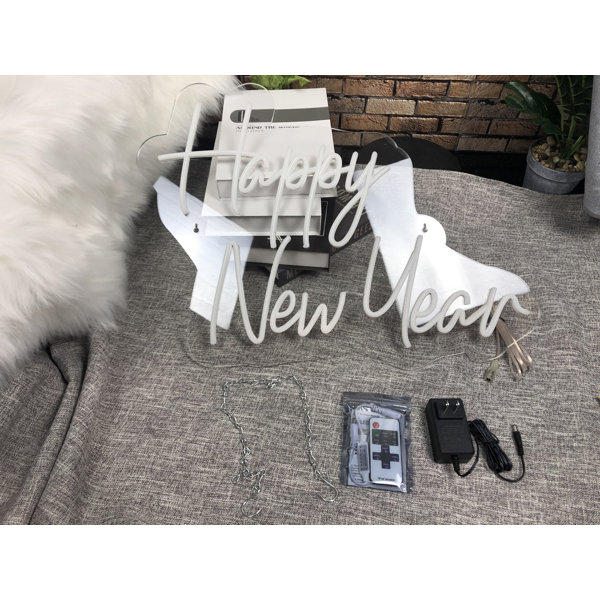 The Holiday Aisle® Dylann 16.5" Holiday Neon Sign - Wayfair Canada