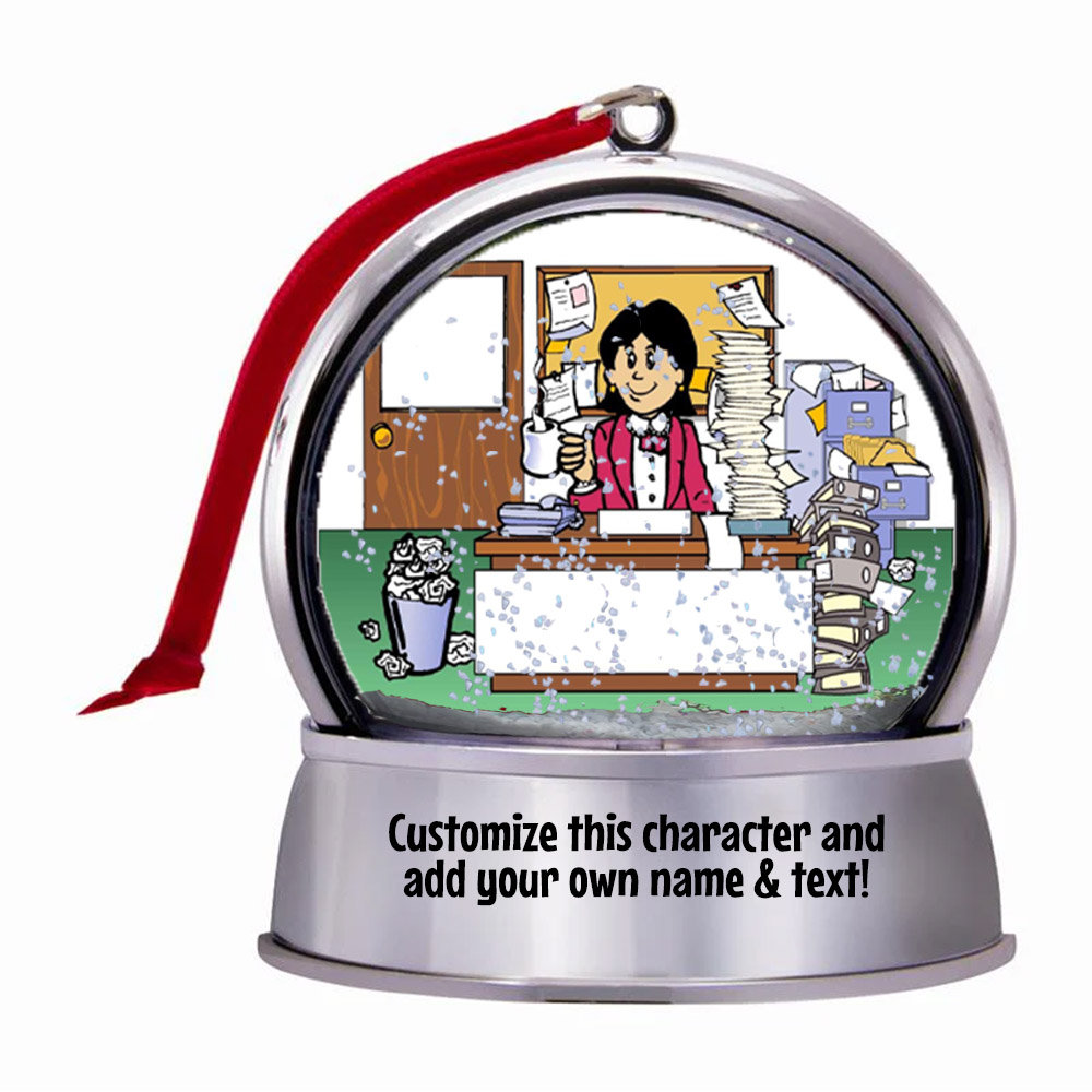 Printed Perfection Personalized Name That Toon Office, Messy - Female ...