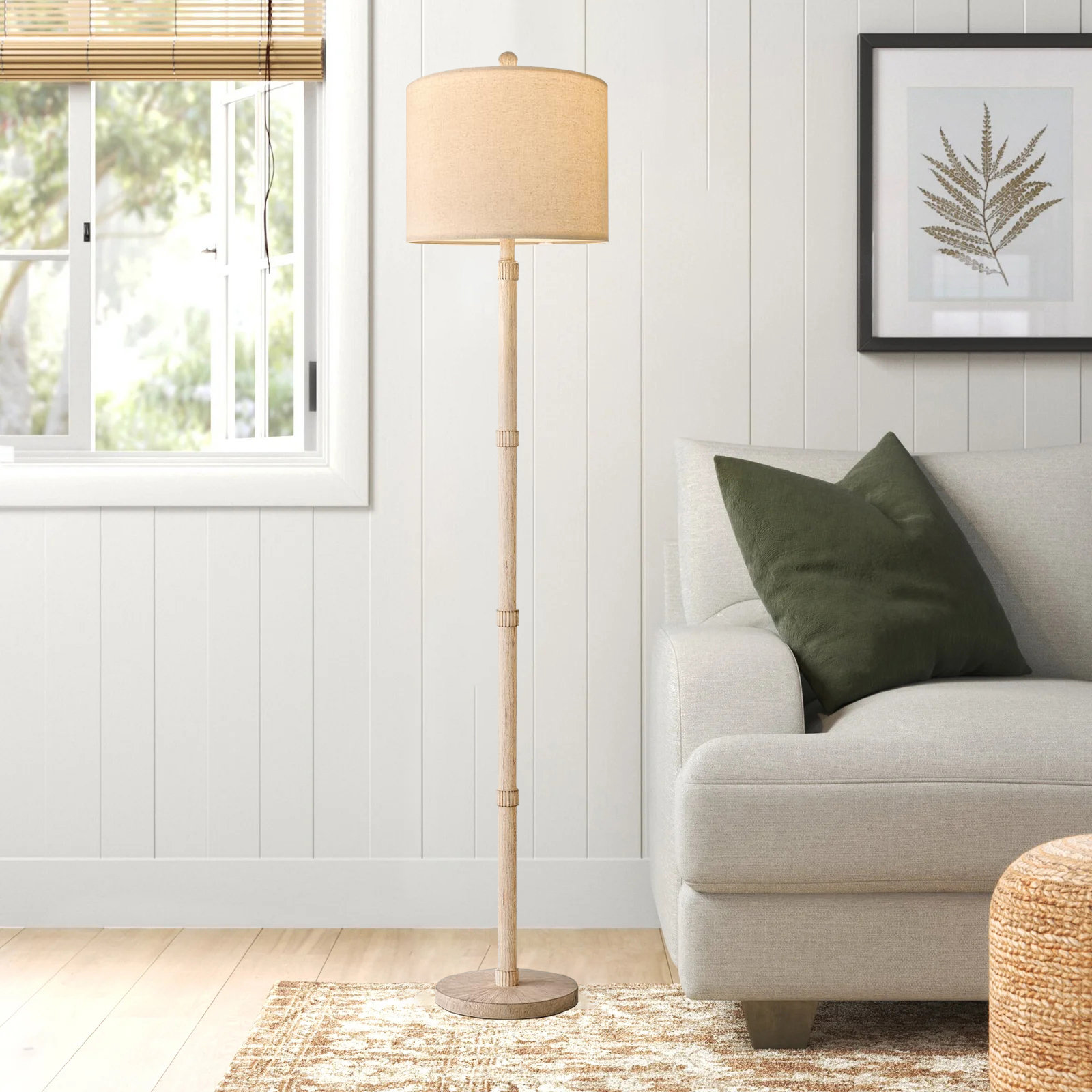 Hokku Designs Farmhouse Floor Lamps Are Used For Living Rooms, Retro ...
