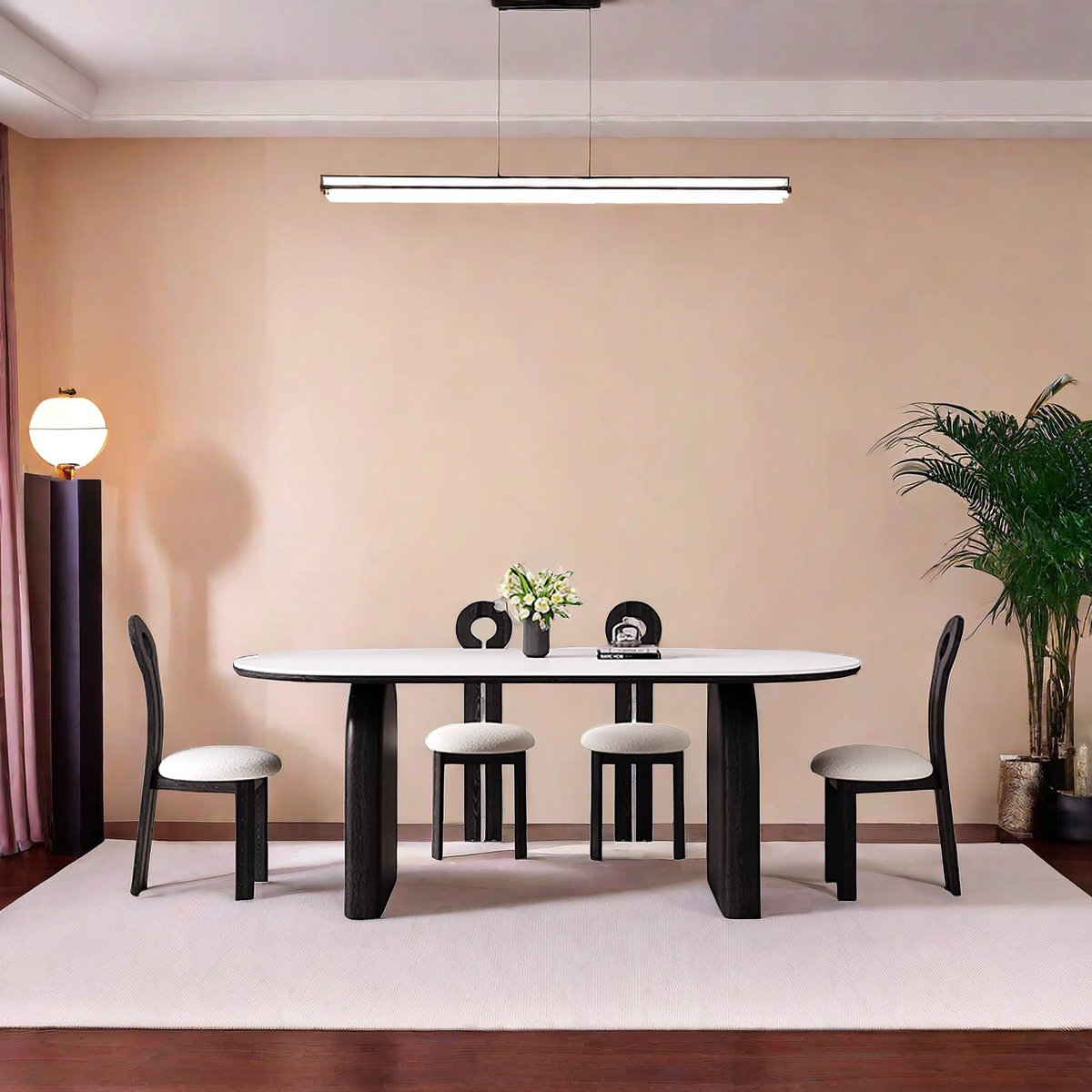 Greyleigh Vintage Romantic Dining Table Oval Dining Set | Wayfair