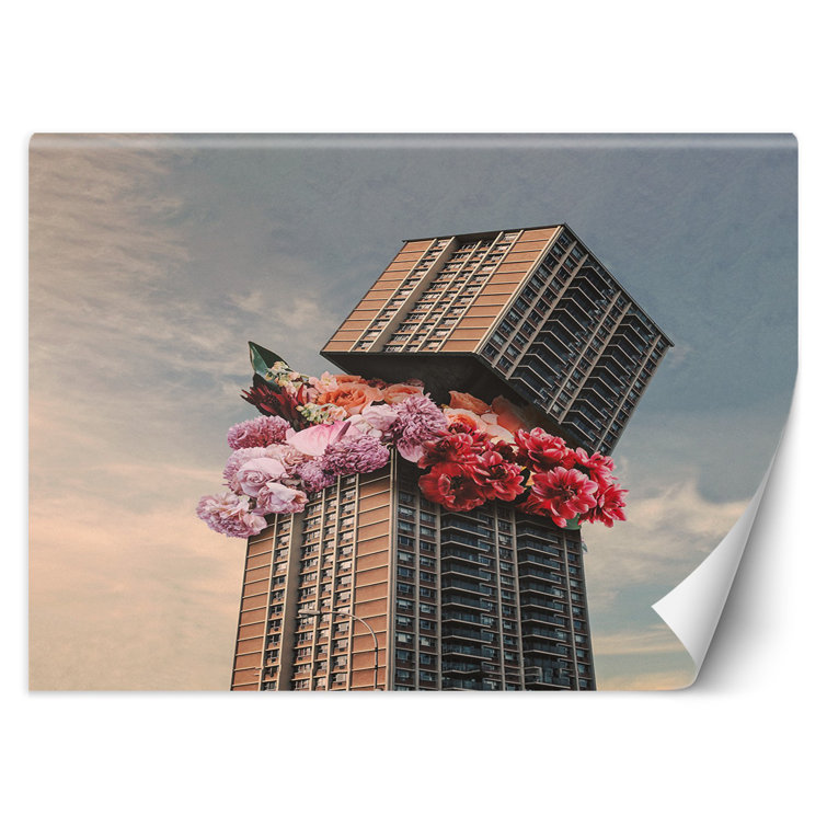 Ebern Designs 8 Piece Hariah 2.8m x 4m Satin Mural | Wayfair.co.uk