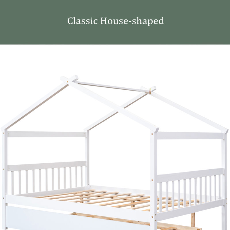 Harper Orchard Besmira Daybed with Trundle | Wayfair