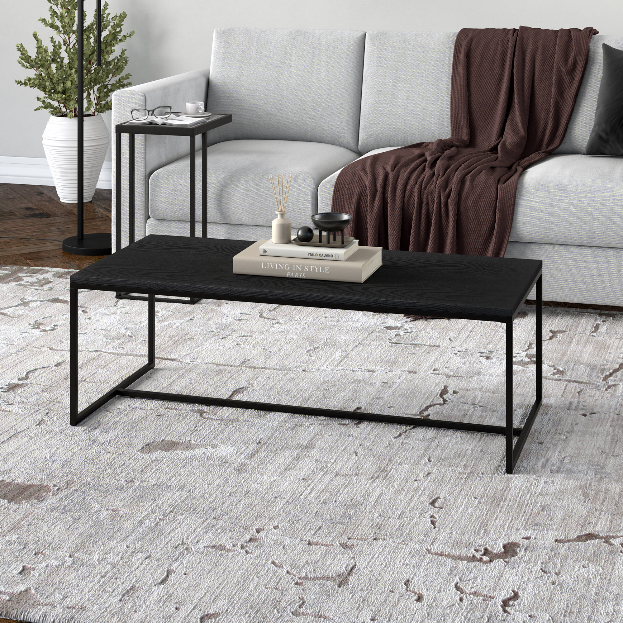 17 Stories Boone Frame Coffee Table & Reviews | Wayfair