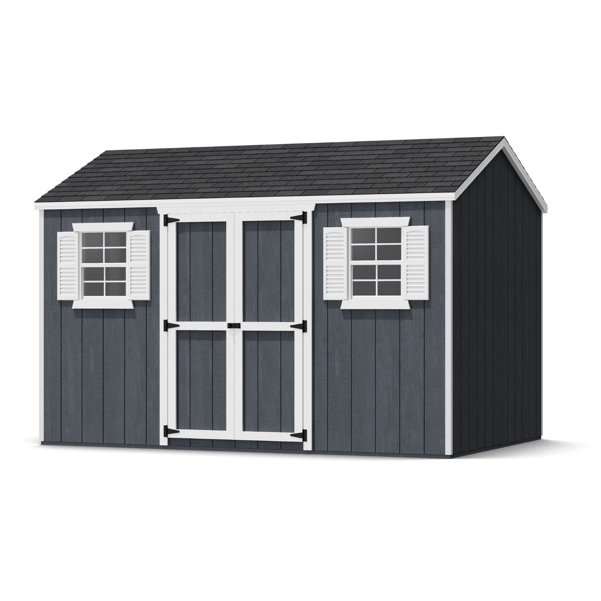 Little Cottage Co. Value Workshop Outdoor Wood Storage Shed & Reviews ...