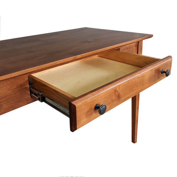 Foundry Select Malani Solid Wood Writer's Desk & Reviews | Wayfair