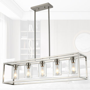 Square / Rectangle Pendant Lighting You'll Love | Wayfair