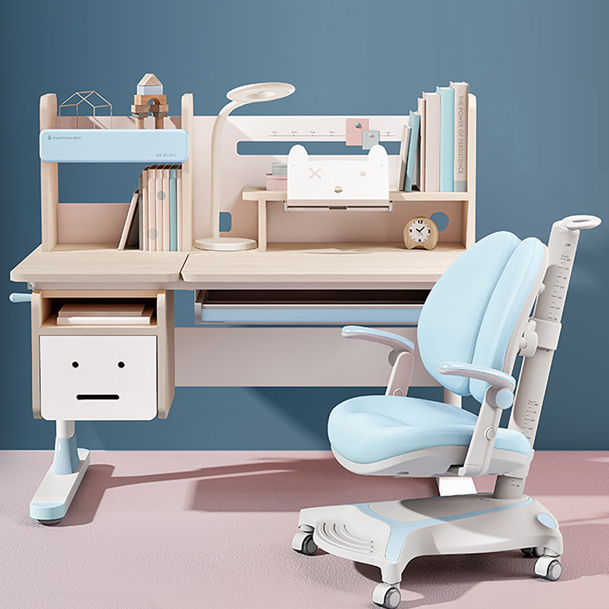 Isabelle & Max™ Barba Children Study Desk with Hutch & Reviews ...