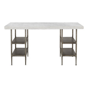 Marble Desks You'll Love | Wayfair