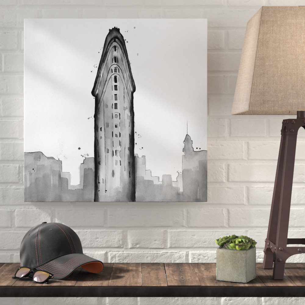 Williston Forge 'New York City Flatiron Building' Oil Painting Print on ...