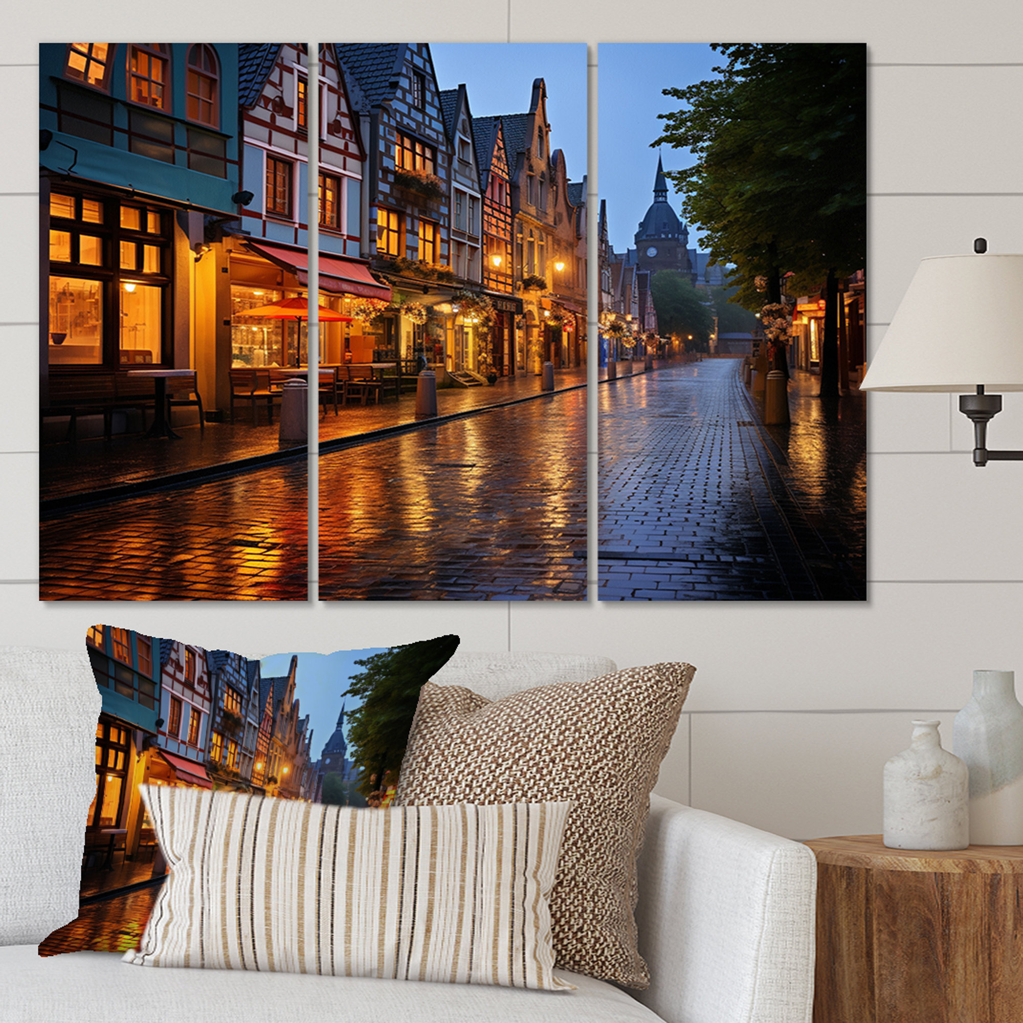 Design Art Germany Dresden Baroque City II - Germany Metal Wall Decor ...