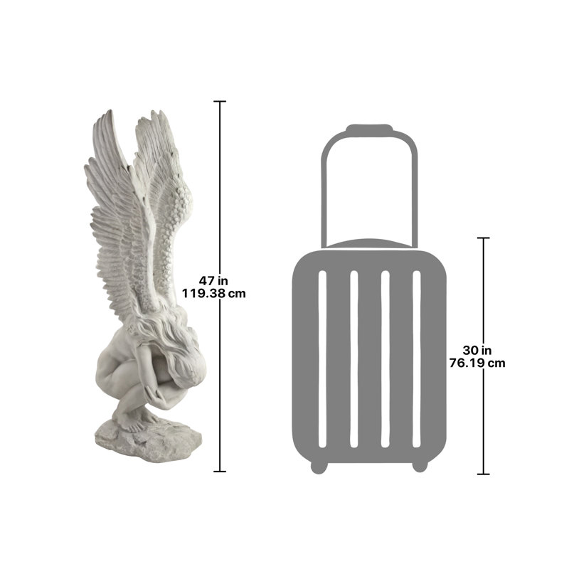 Design Toscano Remembrance and Redemption Angel Statue & Reviews | Wayfair