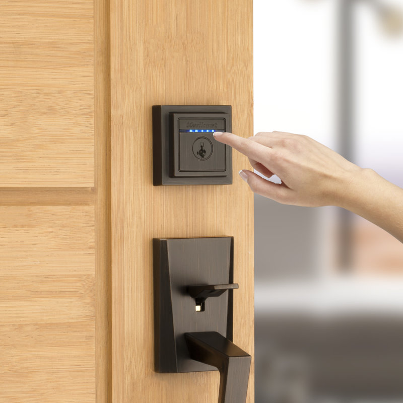Kwikset Kevo Contemporary Touch-to-Open Smart Lock 2nd Gen & Reviews ...