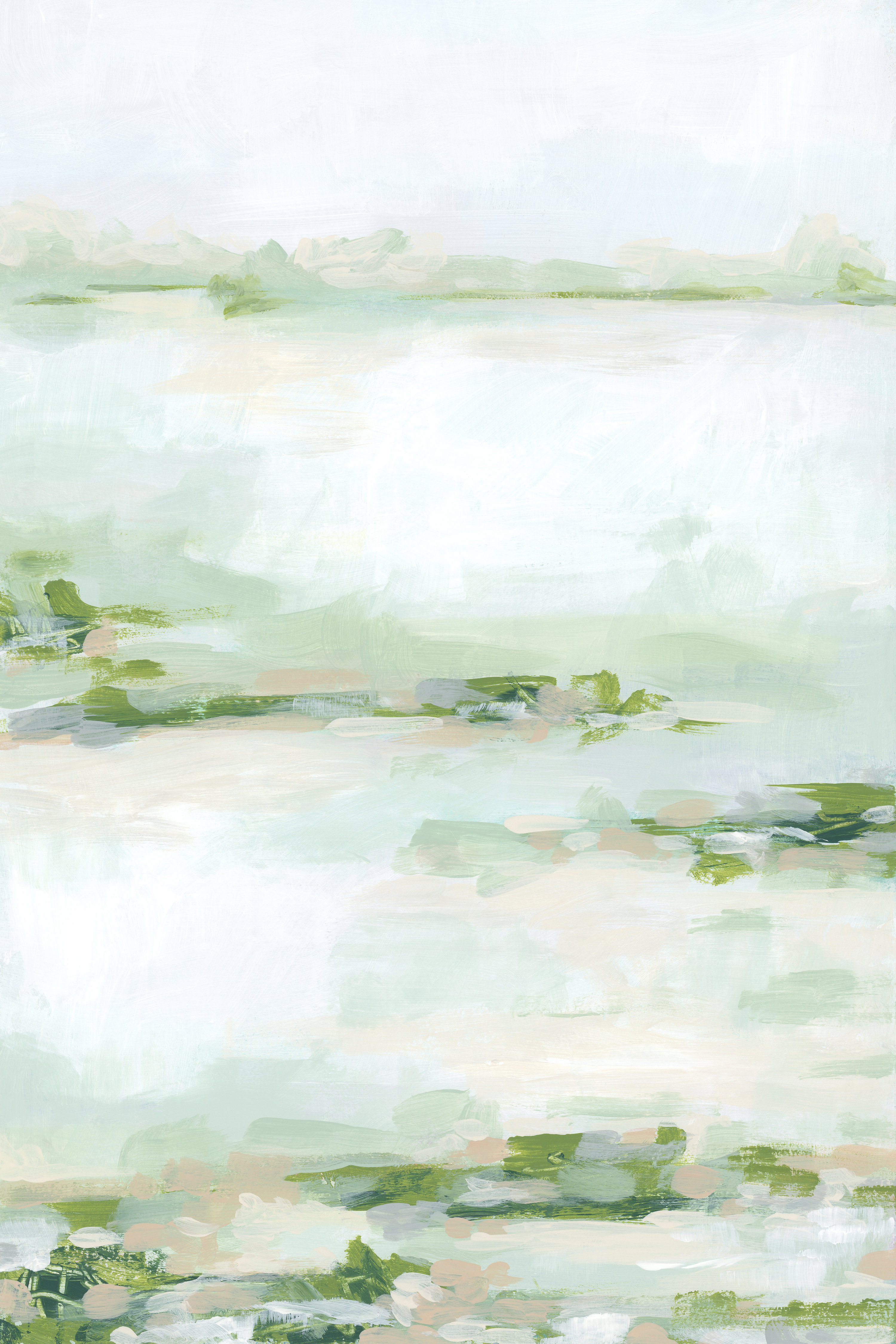 Wrought Studio™ Fayann Verdant Marsh I On Canvas by June Erica Vess ...