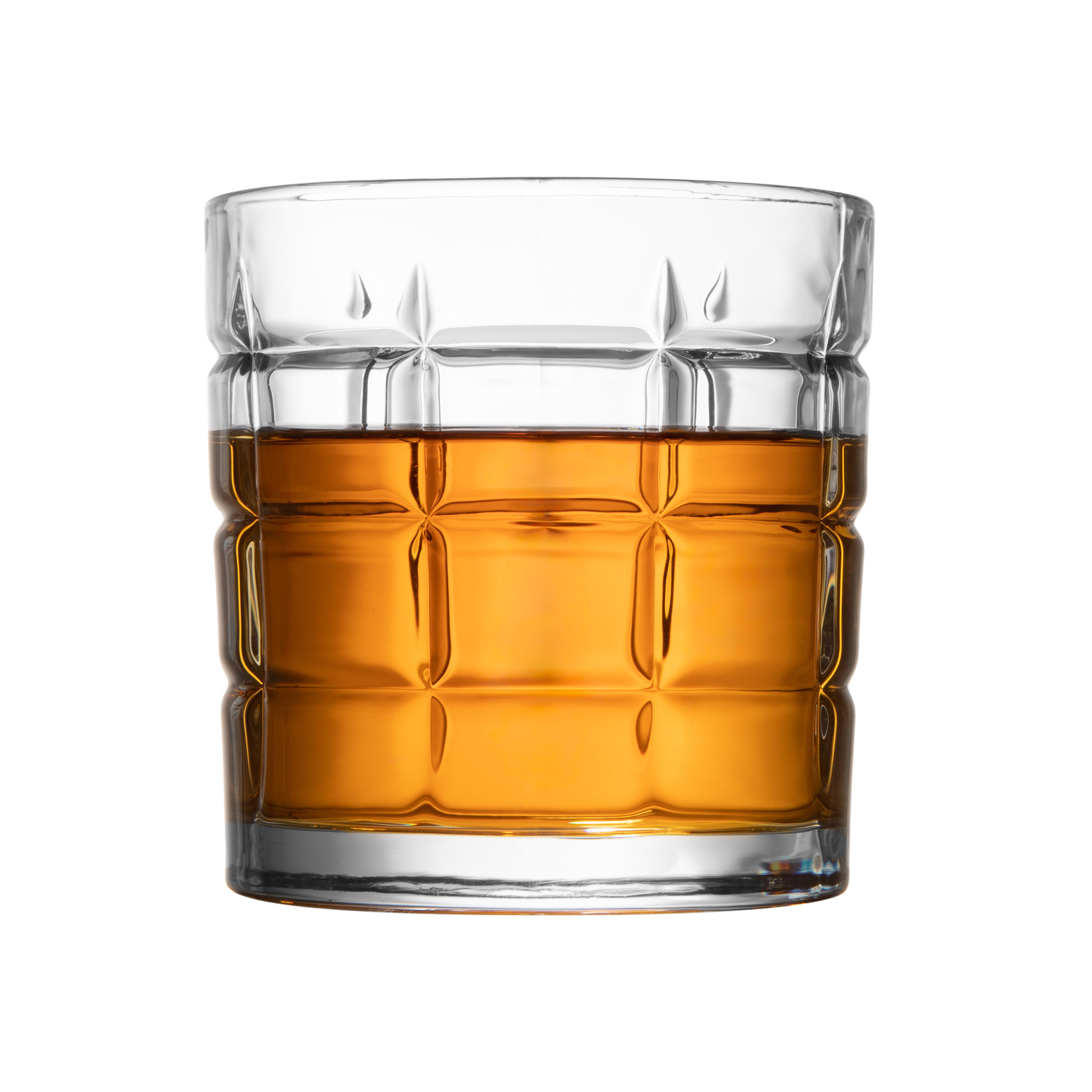 Godinger Silver Art Co Maeve Double Old Fashion Glass, Set Of 4 ...