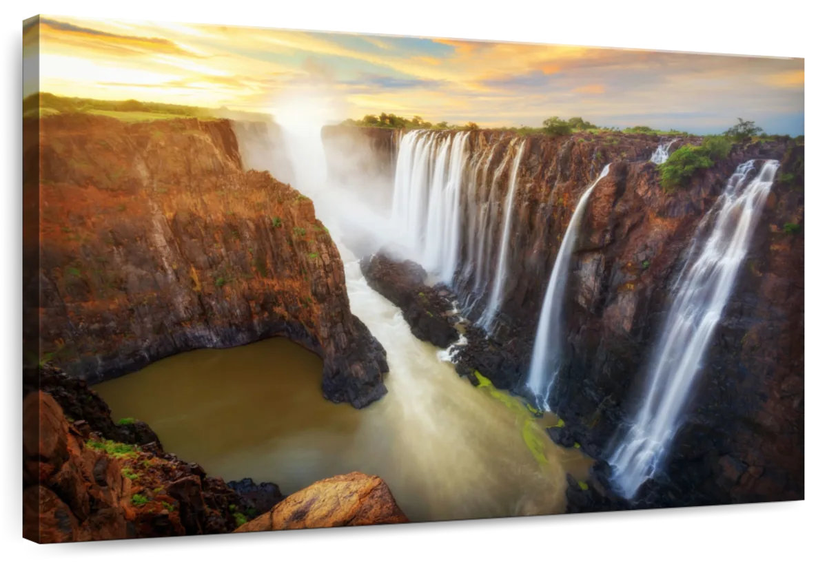 Millwood Pines Alvord Sunset Over Victoria Falls | Wayfair