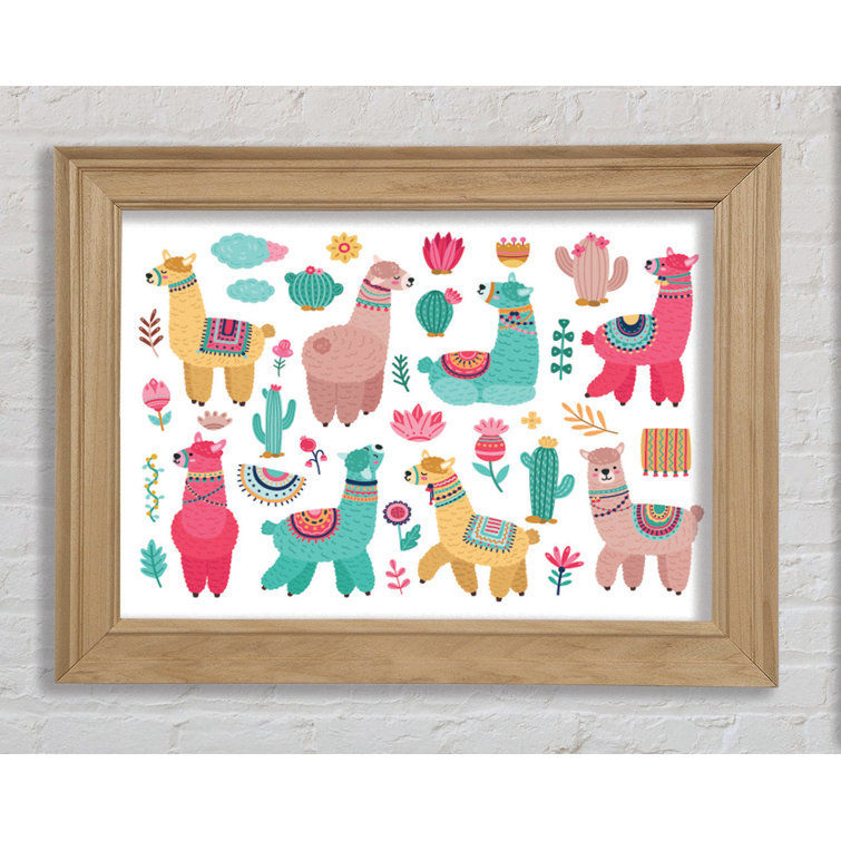 Bright Star The Alpaca Collection - Single Picture Frame Art Prints ...