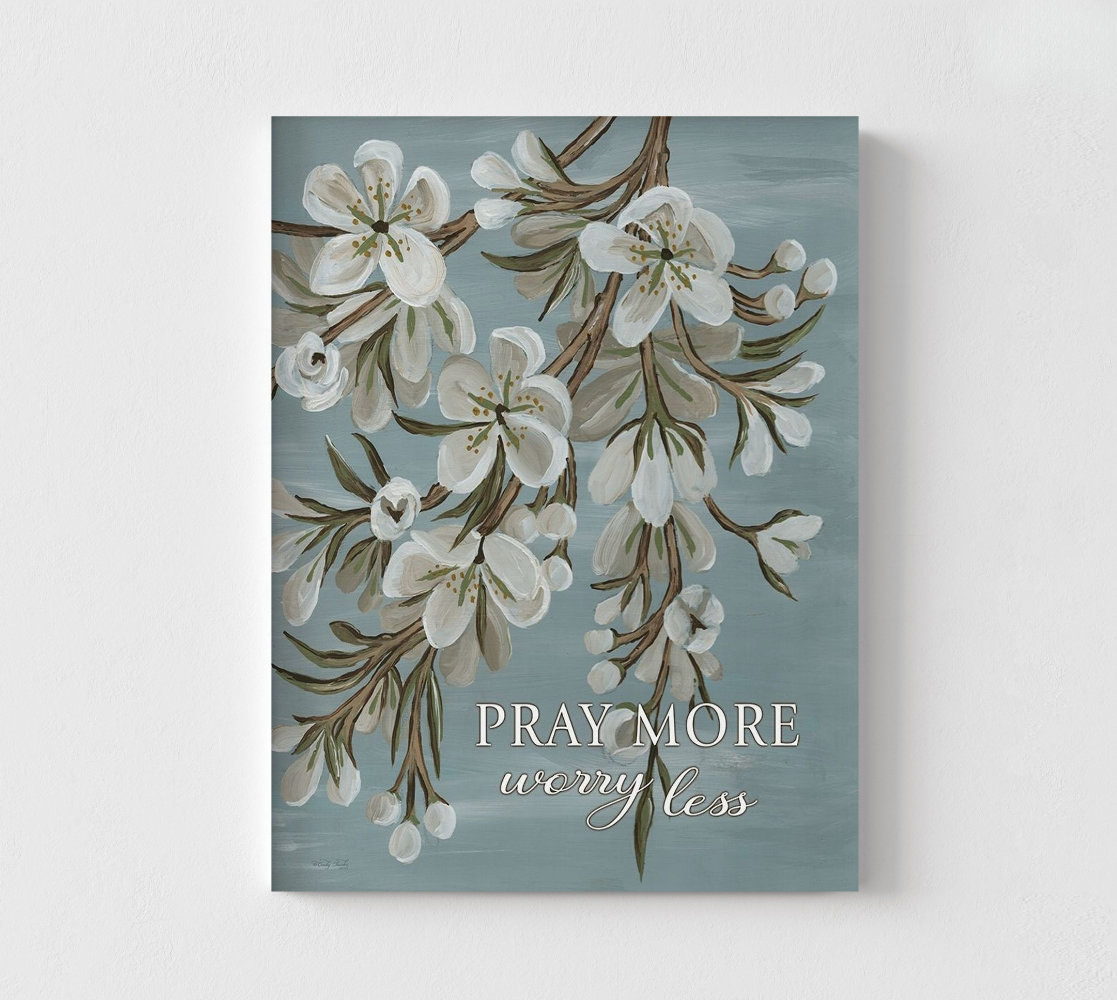 WeFrameArt Pray More-Worry Less By Cindy Jacobs, Framed Philippians 4:6 ...