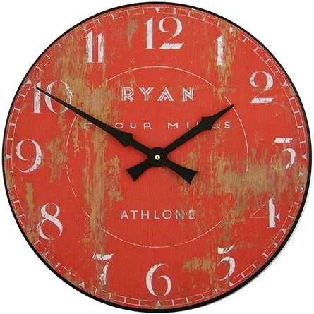 Roger Lascelles Clocks Ryan Flour Wall Clock | Wayfair.co.uk