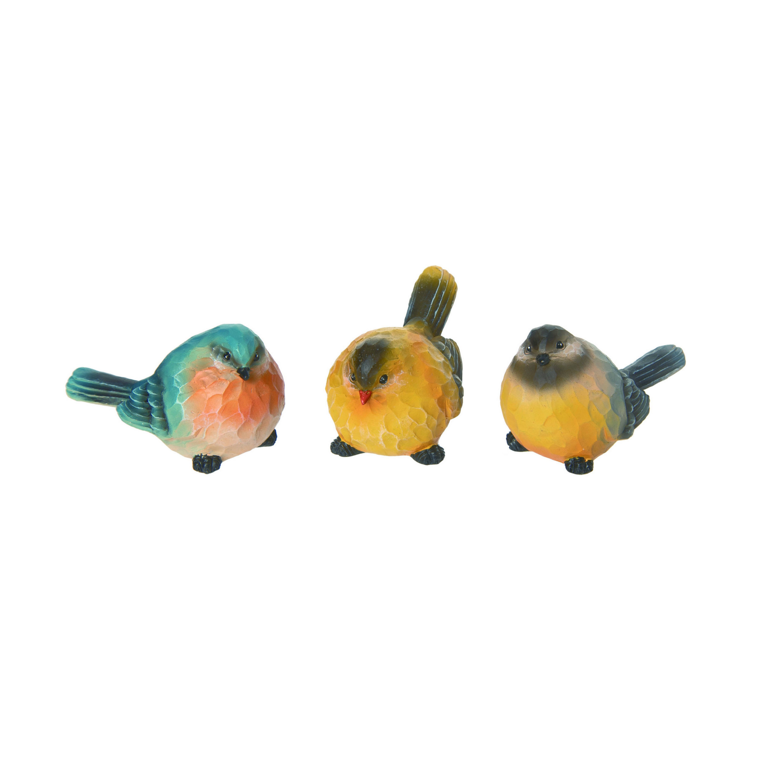 Lark Manor™ Small Resin Birds Of A Feather Set of 3 Spring Home ...