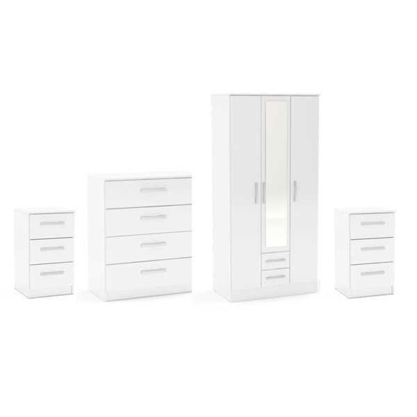 Brayden Studio Carneshia 4 Piece Bedroom Set | Wayfair.co.uk