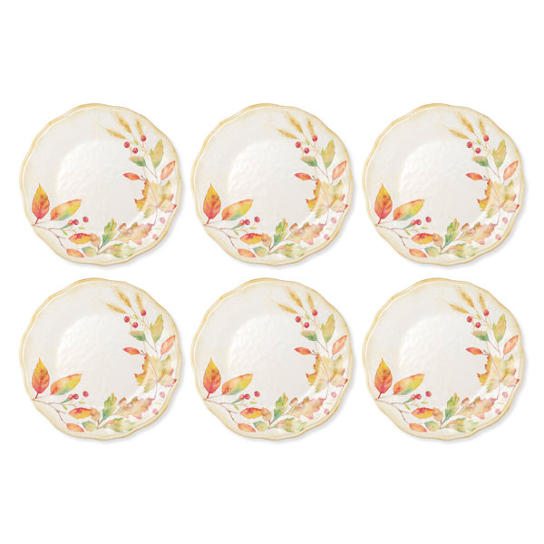 The Holiday Aisle® Dayjon 11'' Melamine Dinner Plate | Wayfair