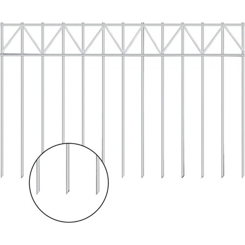 EFPerfect 15'' H x 24'' W Animal Anti-digging Barrier Fence Rustproof ...