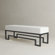Willa Arlo Interiors Nimmons 54" Upholstered Bench & Reviews | Wayfair