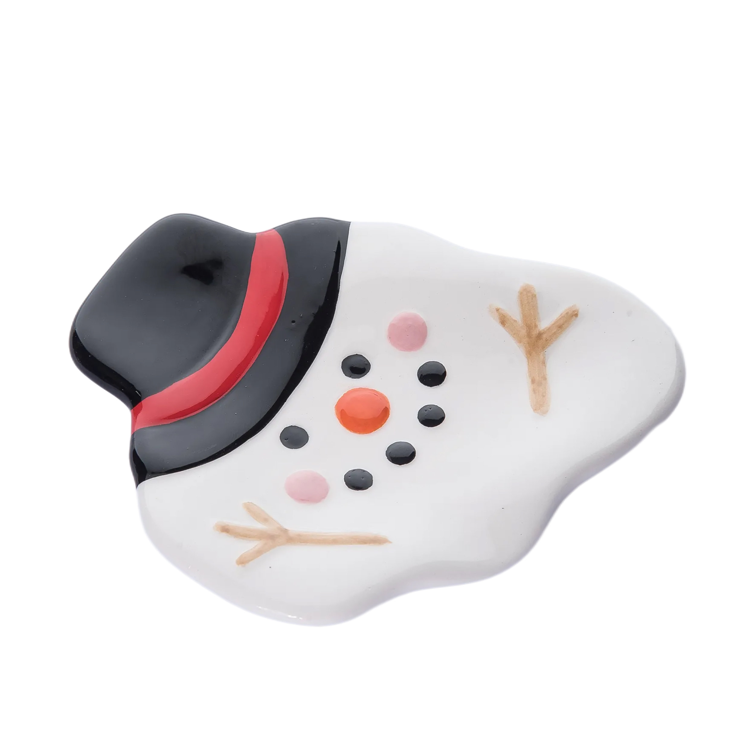 Ophelia & Co. Dolomite Melted Snowman Spoon Rest - Charming Christmas ...