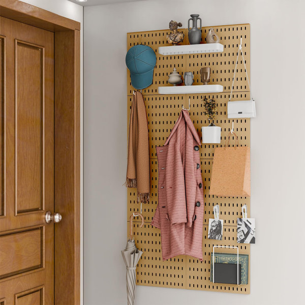 Latitude Run® Pegboard Combination Kit For Wall Organizer, Wall Mounted ...