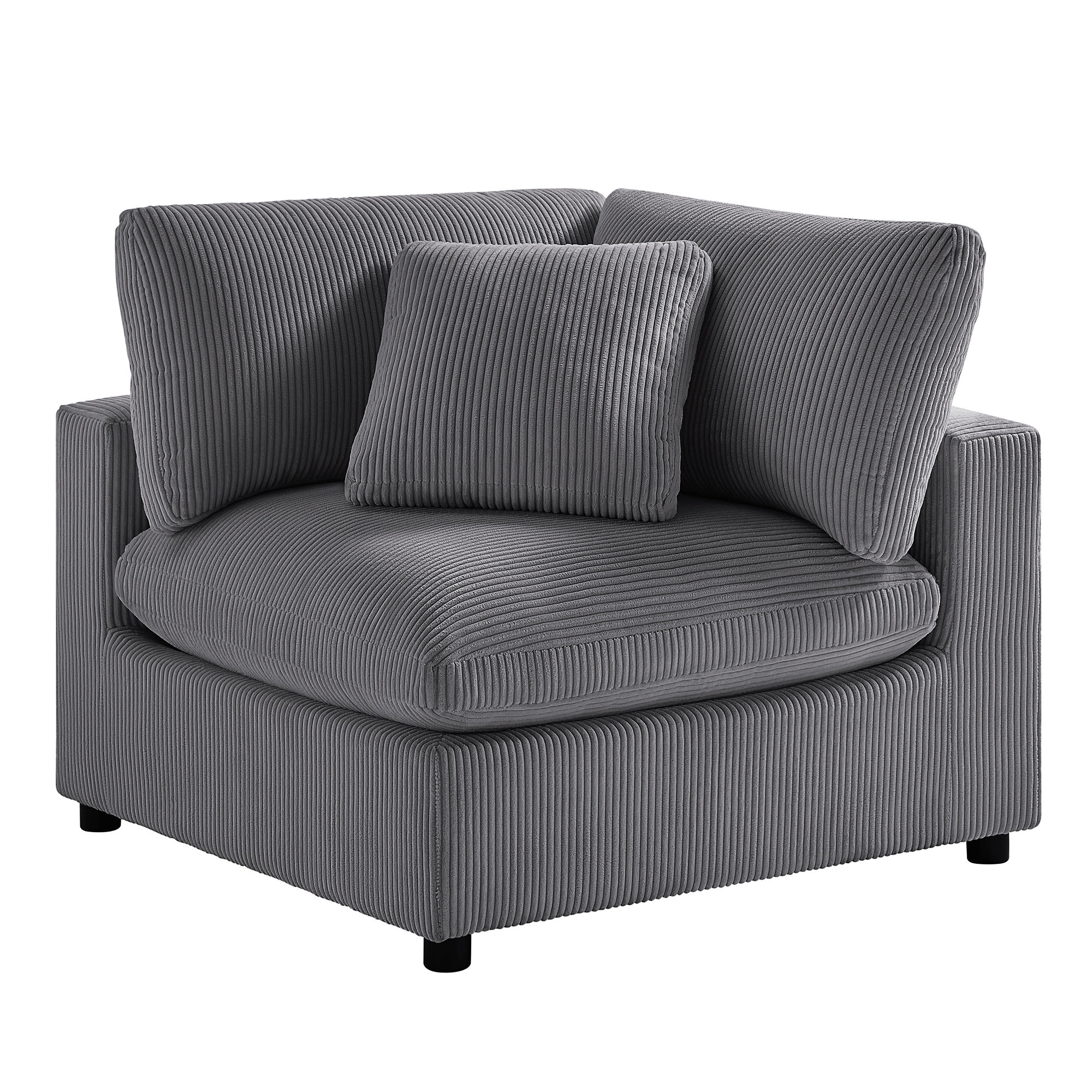 Latitude Run® Cassandra Corner Wedge Chair | Wayfair