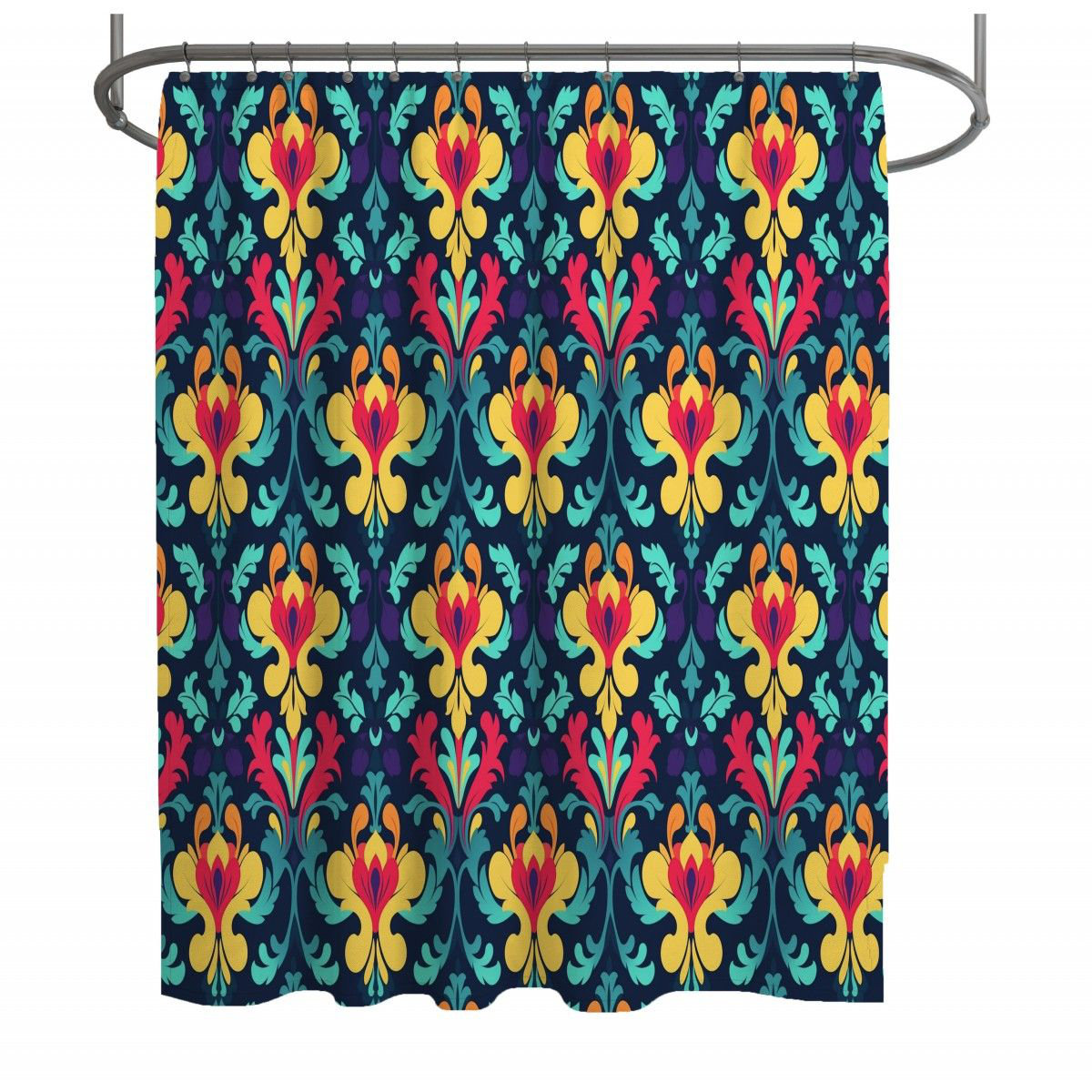 East Urban Home Ruthie Striped Single Shower Curtain Wayfair