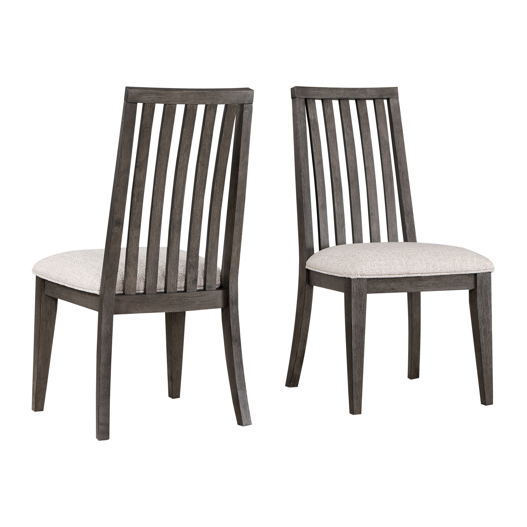 Gracie Oaks Caya Slat Back Side Chairs | Wayfair