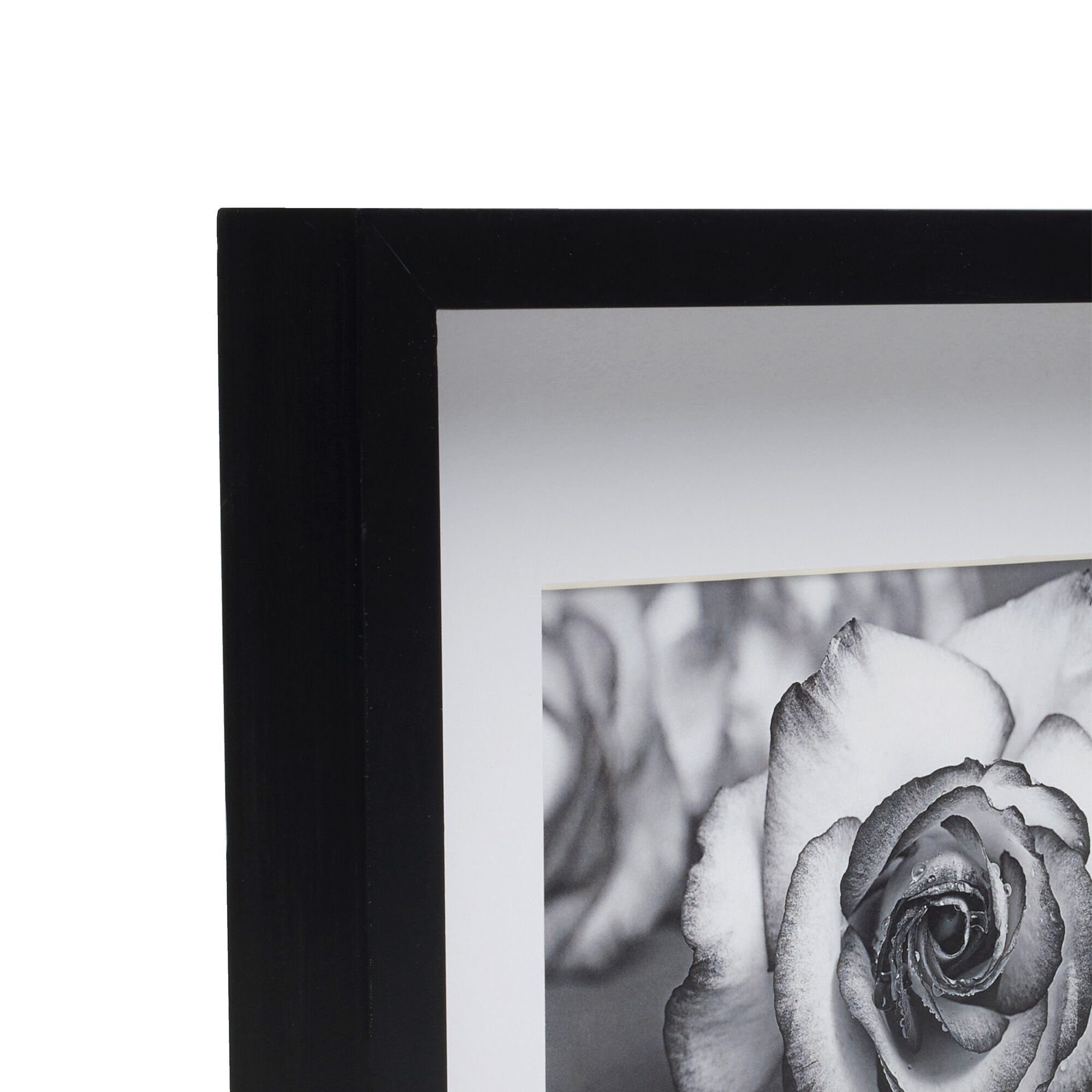 Mikasa 11X14-In W/Mat 8X10-In MDF Black Multi-Size Photo Frame ...