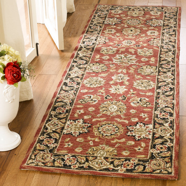 Darby Home Co Gruber Hand Hooked Wool Pile Oriental Rug & Reviews | Wayfair