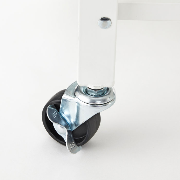 Latitude Run® 27'' W Steel Shelving Unit with Wheels & Reviews | Wayfair