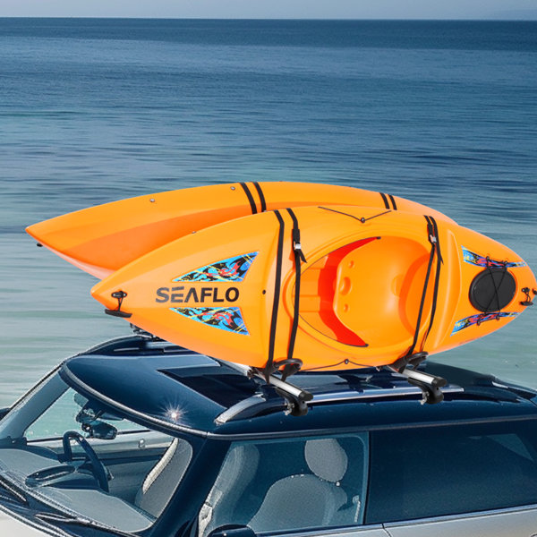 VEVOR Kayak Roof Rack 4 Pairs Soft Roof Rack Carrier for kayak | Wayfair