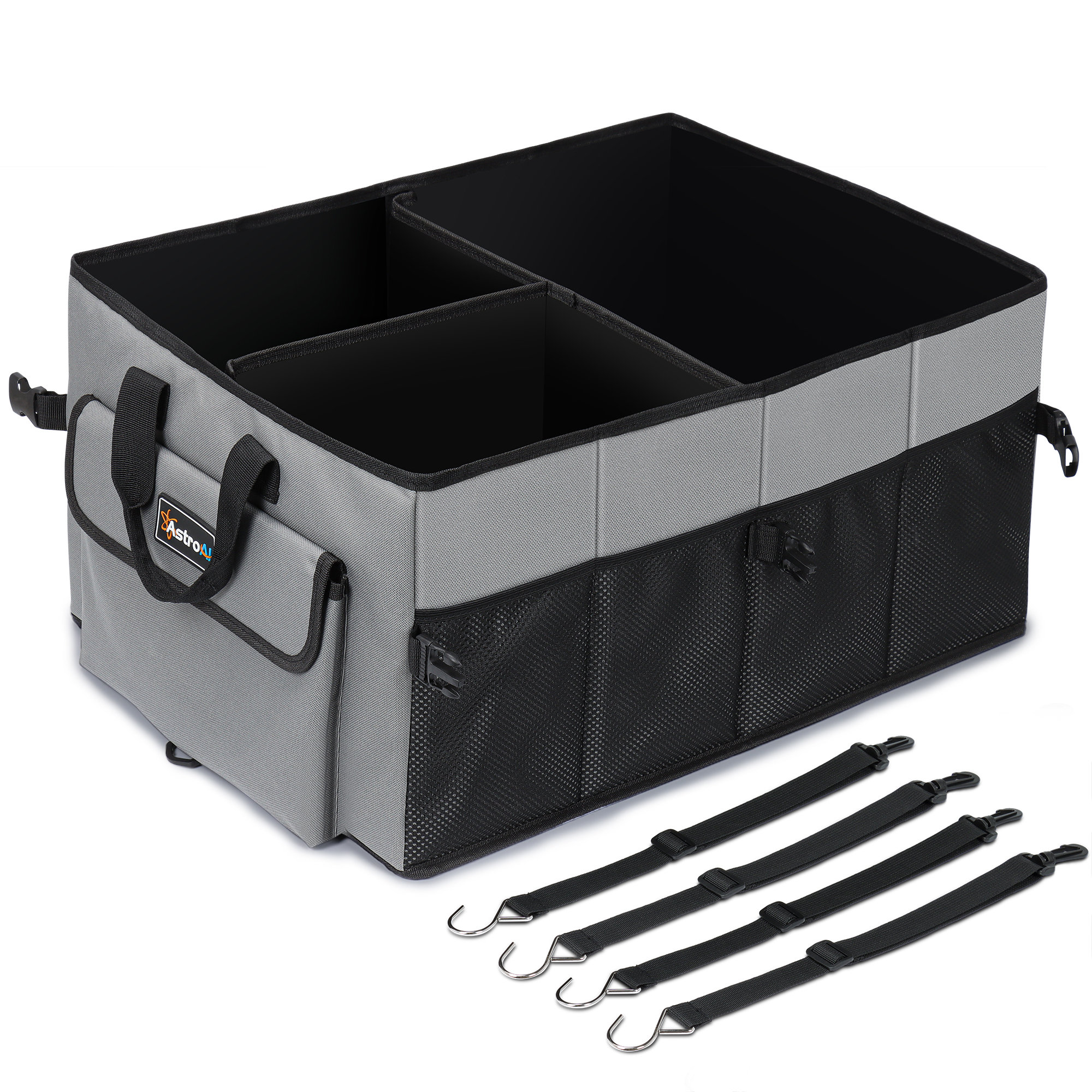 Astroai Car Trunk Organizer For SUV Car Storage Organizer Truck Bed ...