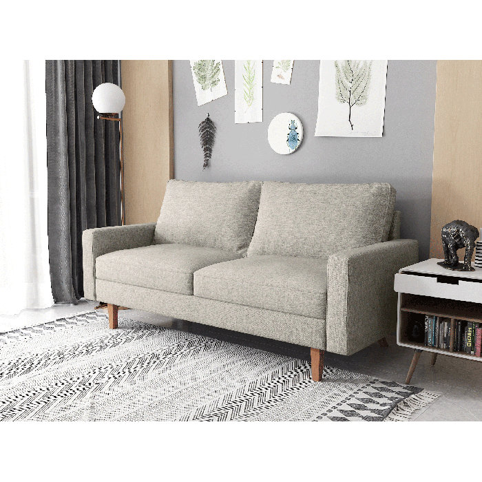 George Oliver Murillo 69.68'' Upholstered Sofa & Reviews | Wayfair