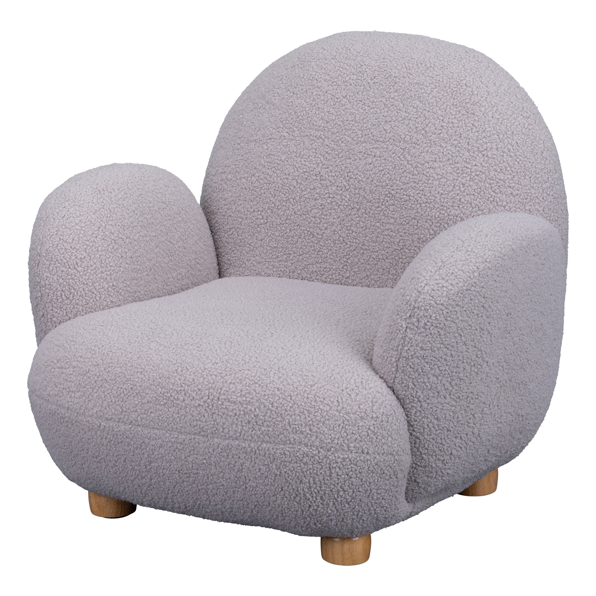 Sprogs Kids Comfy Plush Reading Chair With Arms - Sturdy Cushioned ...
