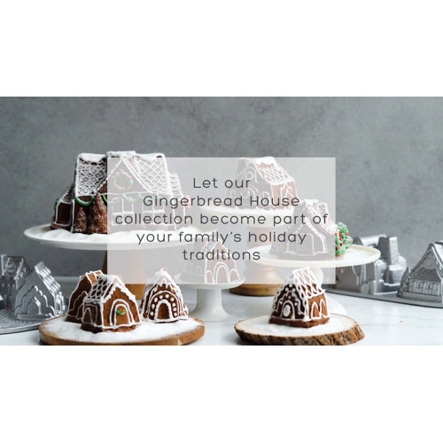 Nordic Ware Gingerbread House Duet Pan & Reviews | Wayfair