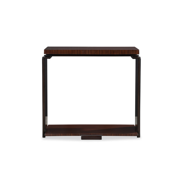 Maitland-Smith Solid Wood Top Floor Shelf End Table - Wayfair Canada