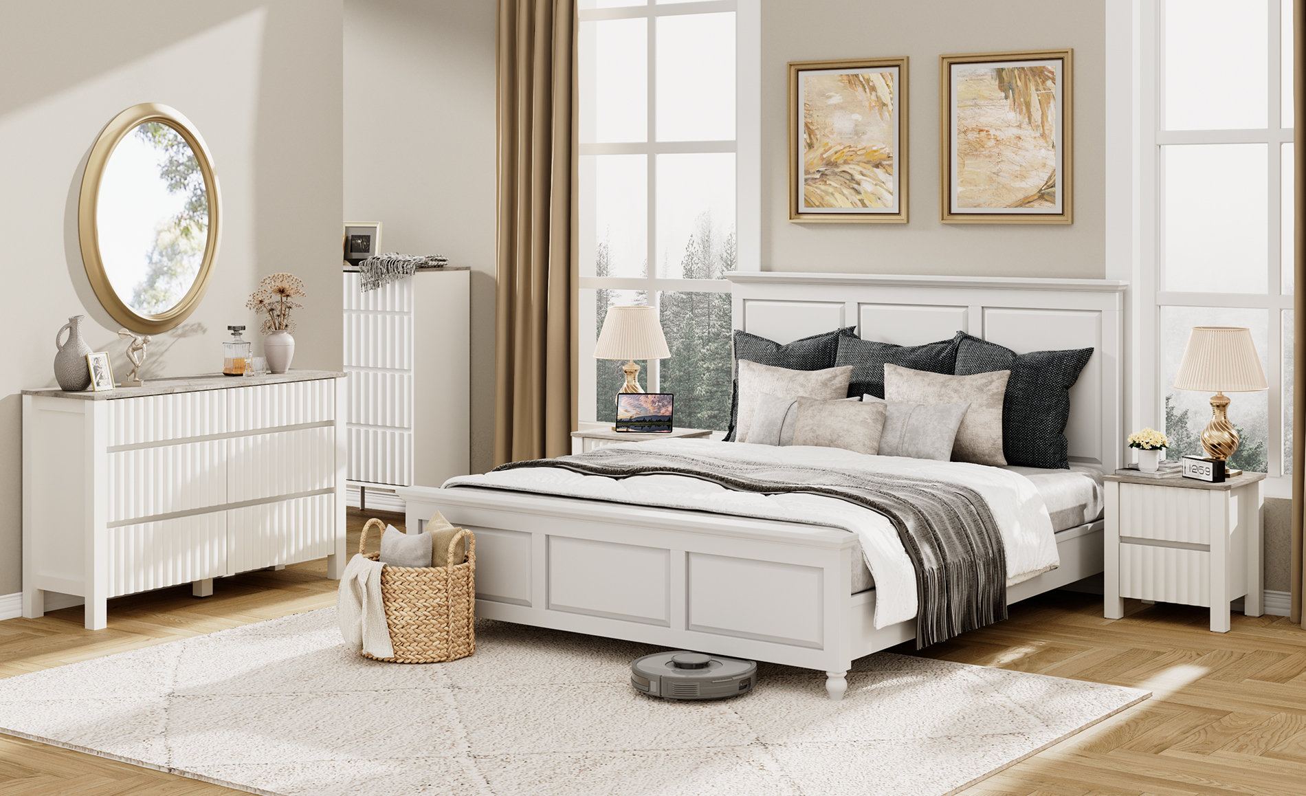Wade Logan® Behare 3 Piece Bedroom Set | Wayfair