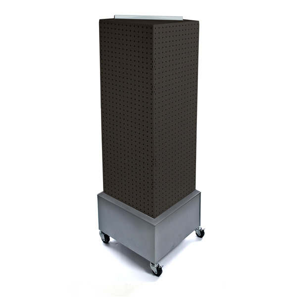 Azar Displays Four- Sided Interlocking 52" H x 16" W Pegboard - Wayfair ...