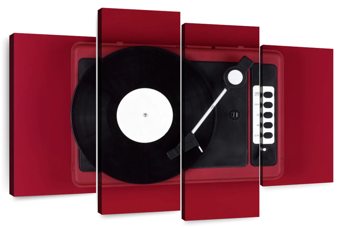 Elephant Stock Red Turntable | Wayfair